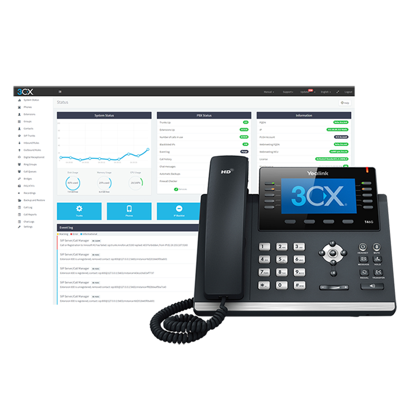 NKH Connect - 3CX Private Cloud IP-PBX
